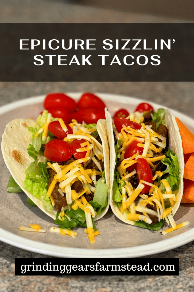 Epicure Sizzlin' Steak Tacos Recipe with Donair Meal Solution