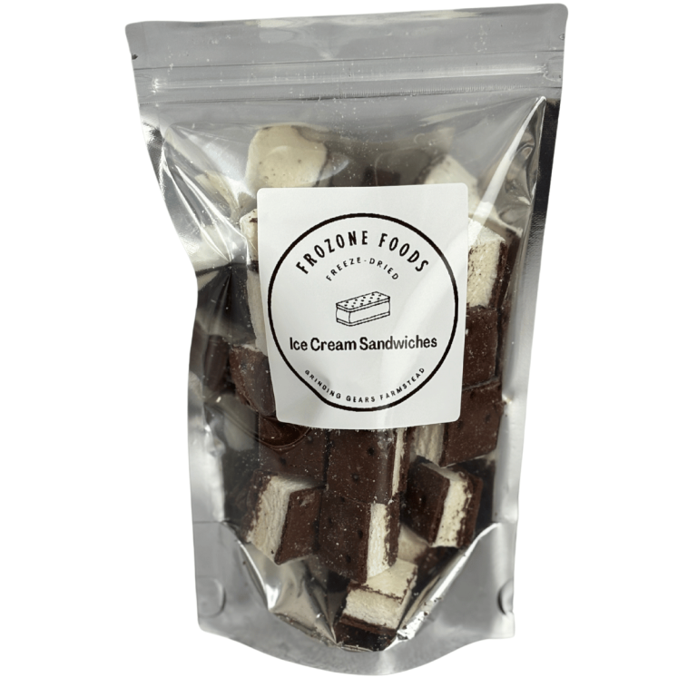 Freeze-Dried Ice Cream Sandwiches - Grinding Gears Farmstead